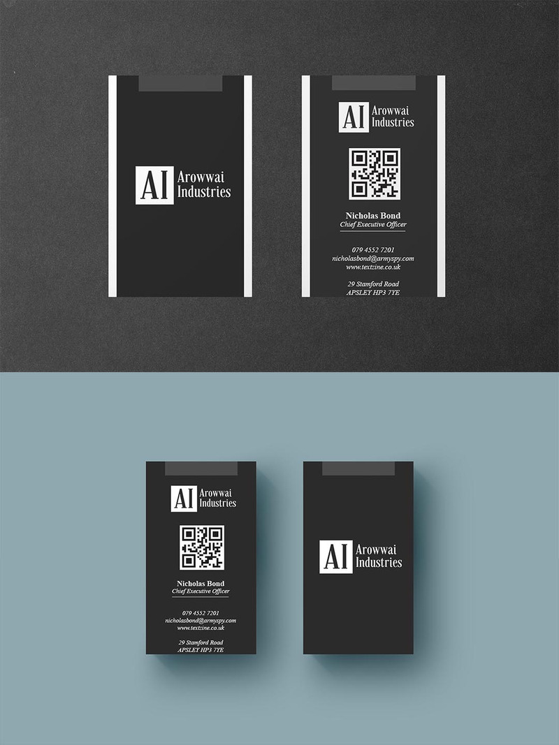 Business Card Design Vertical at Olga Patrick blog
