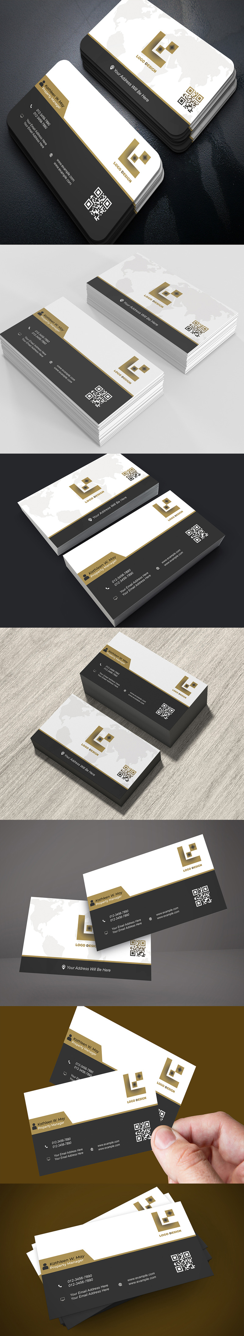 Elegant Business Card PSD – Fully Editable Template
