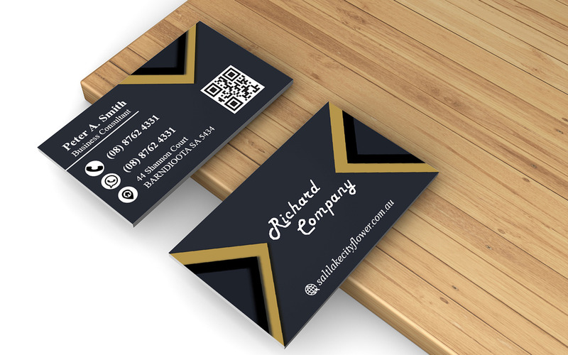 Minimal Business Card - Visiting Card - TemplateMonster