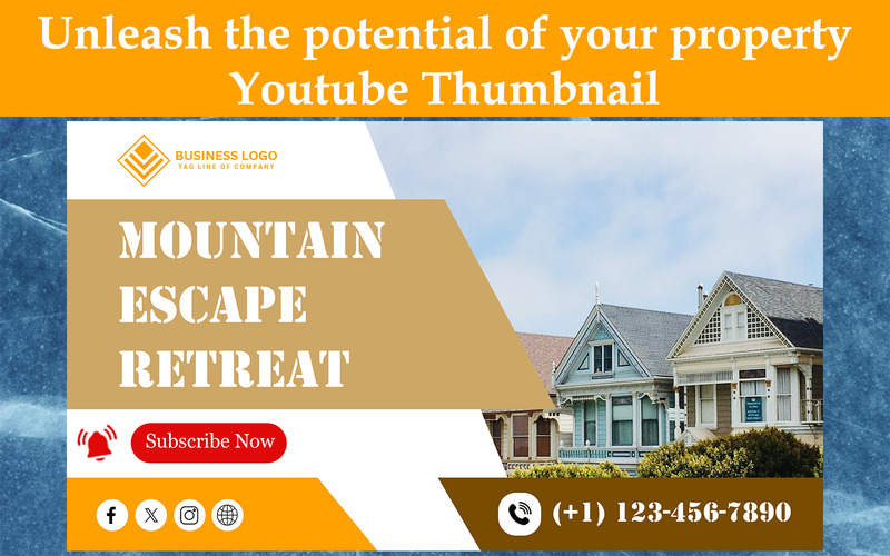 Real-Estate Channel YouTube Thumbnail - 015 - TemplateMonster