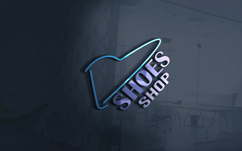 Shoes Shop Logo Template For Shoes Store Vector File