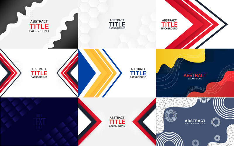 Premium Quality Abstract backgrounds - TemplateMonster