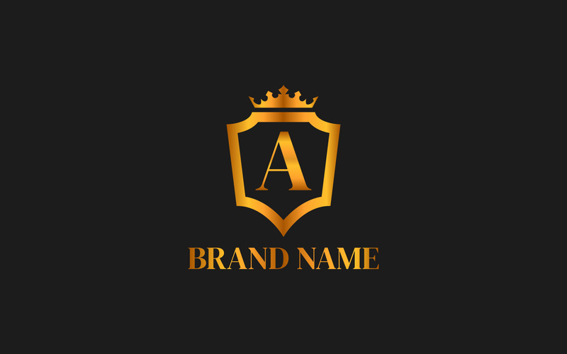 Luxury letter logo, Luxury Brand identity design