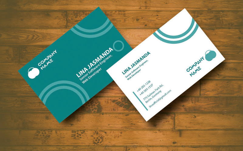 Simple & Modern Business Card | Construction Business Card