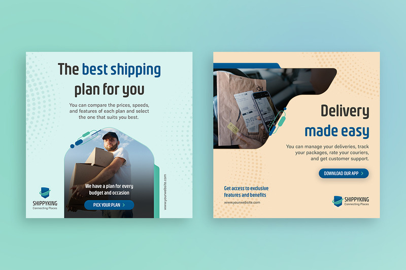 Delivery Banner Templates #364215 - TemplateMonster