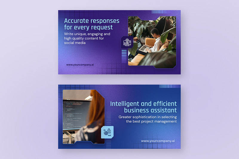 AI Facebook Post Templates #502190 - TemplateMonster
