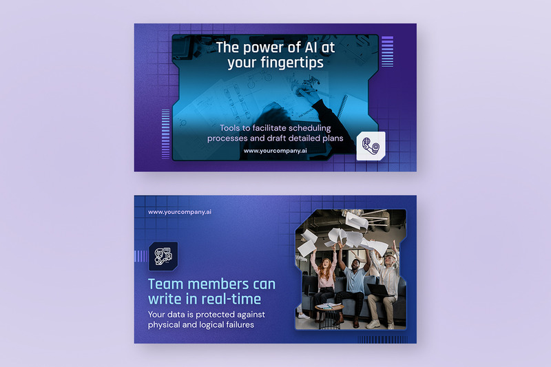 AI Facebook Post Templates #502190 - TemplateMonster