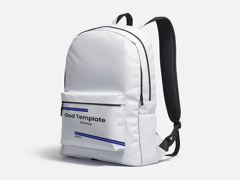 Backpack 5 Pack Bundle Mockup #368724 - TemplateMonster