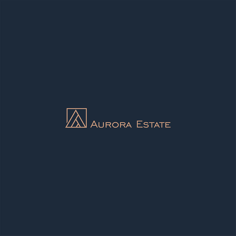 Aurora Estate Logo Vector #340906 - TemplateMonster
