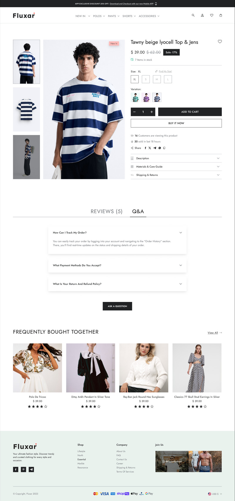 Fluxar - Modern & Multipurpose eCommerce Figma Template