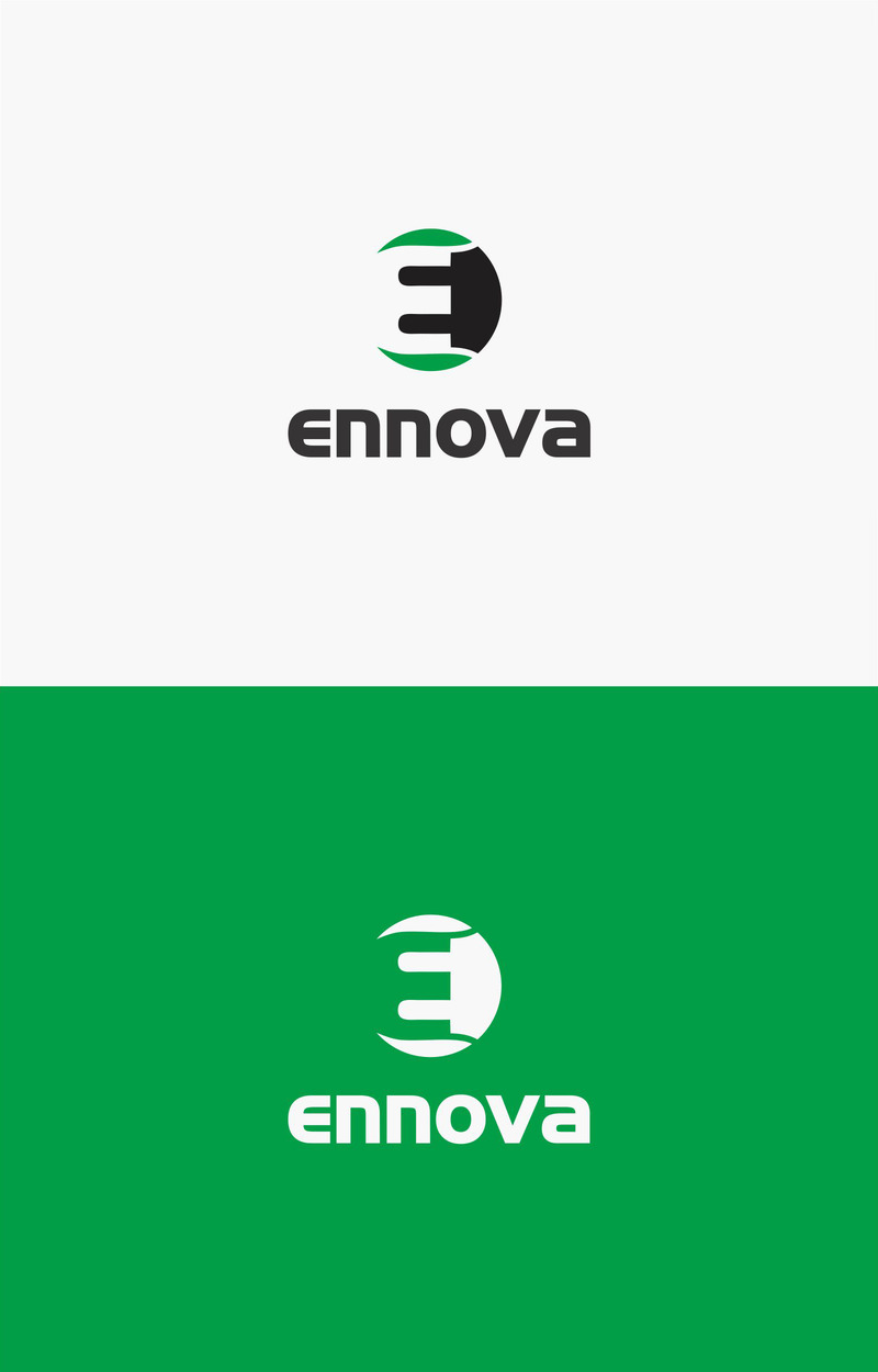 Letter E - Ennova Logo Design Template - TemplateMonster