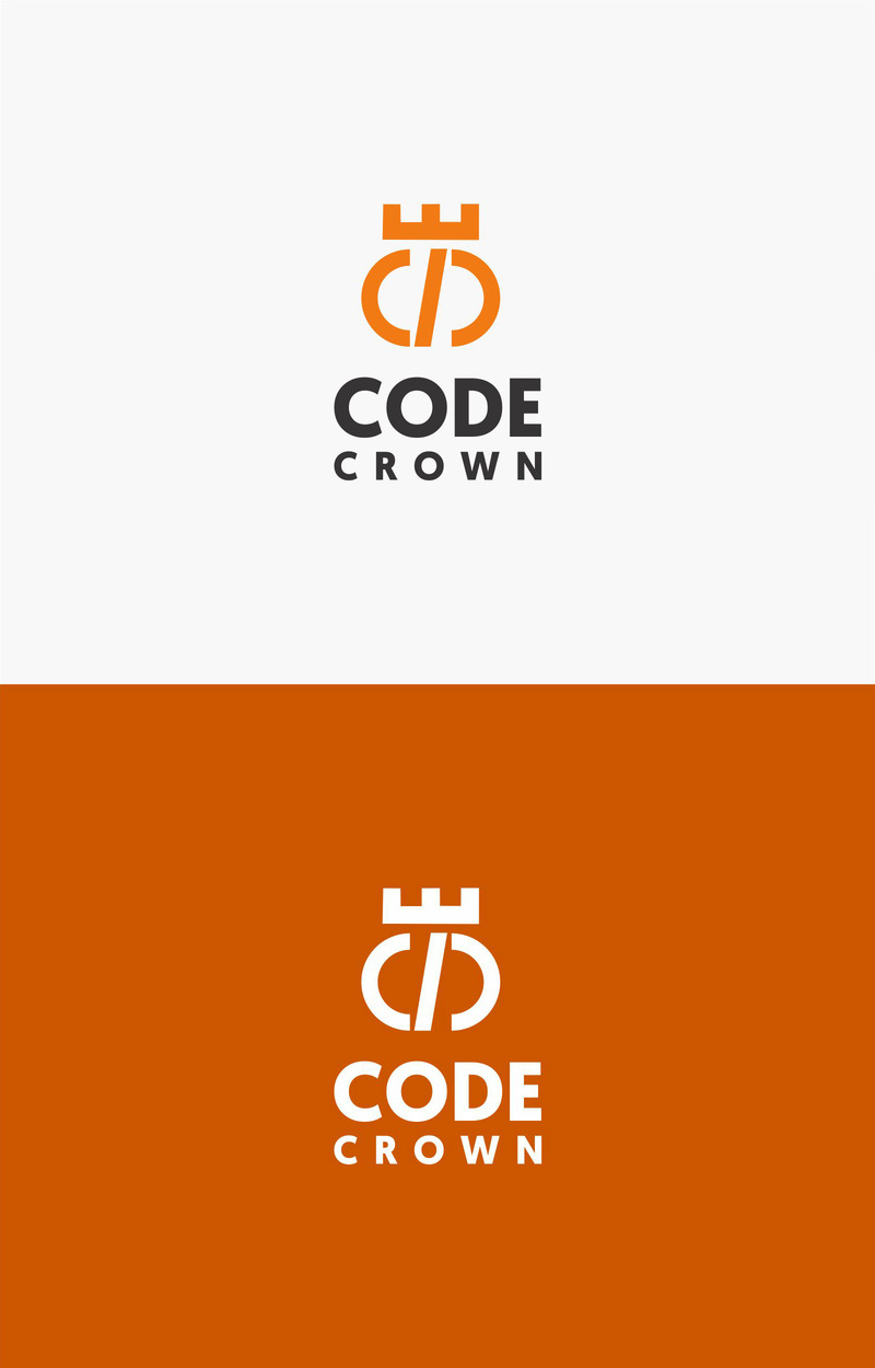 Code Crown Logo Design Template #344827 - TemplateMonster