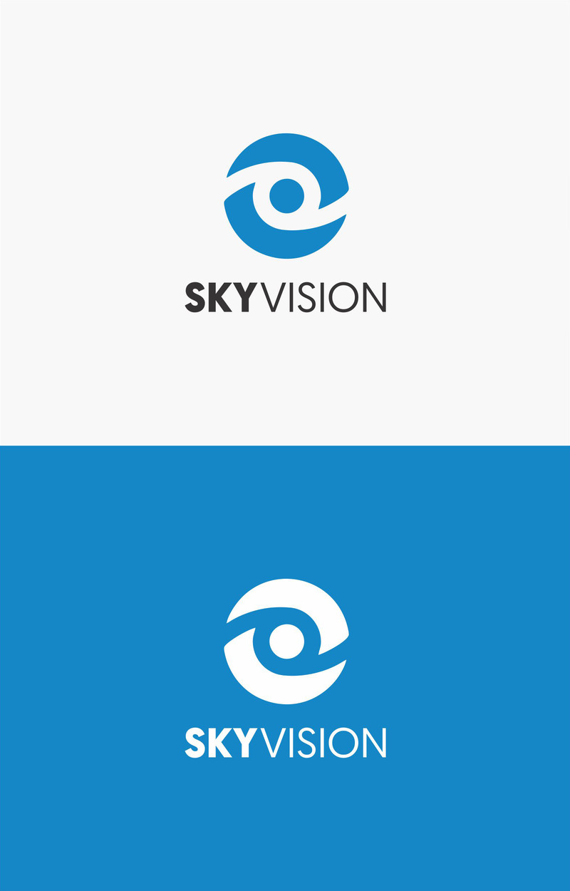 Sky Vision Logo Design Template #345027 - TemplateMonster