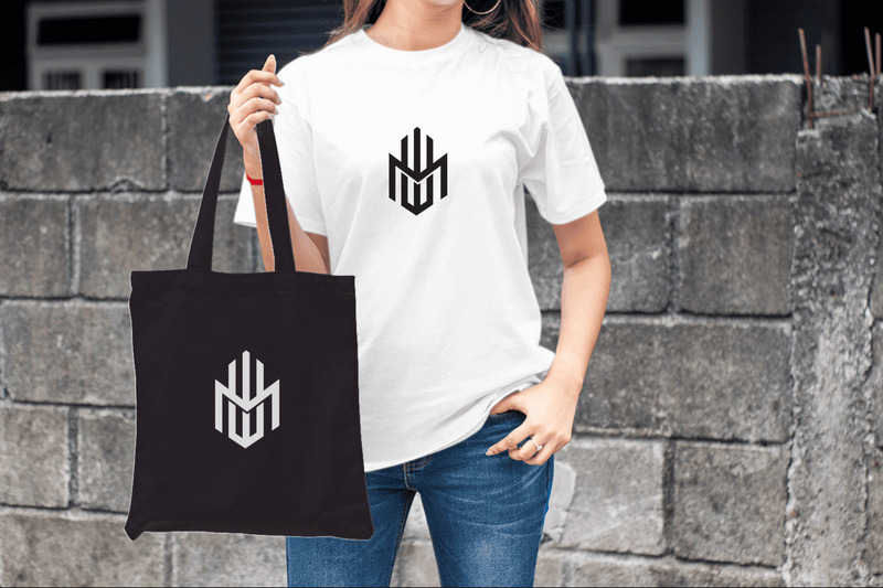 WM Monogram letter Brand Identity Logo Template