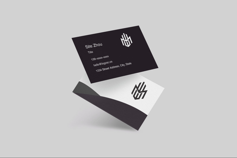 WM Monogram letter Brand Identity Logo Template