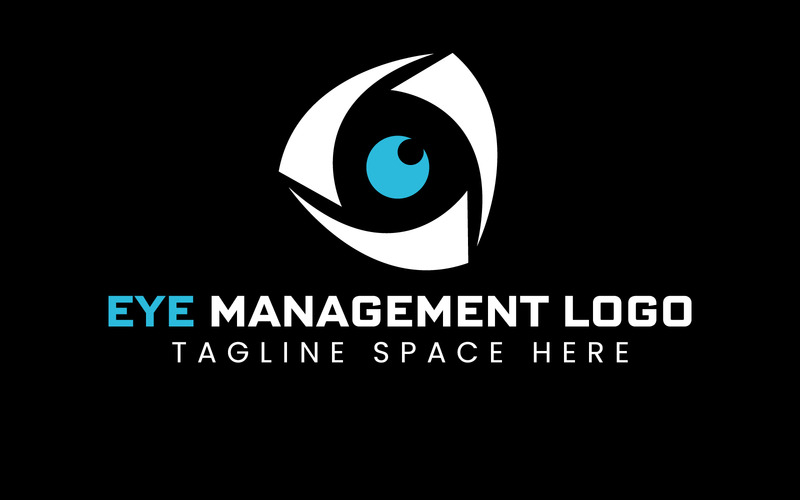 Eye management logo Brand Logo Template - TemplateMonster