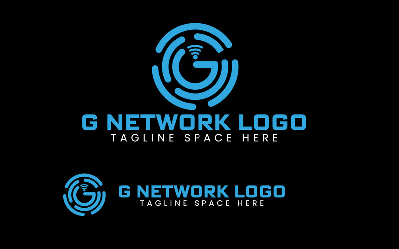 G Network Brand Logo Template #362667 - TemplateMonster