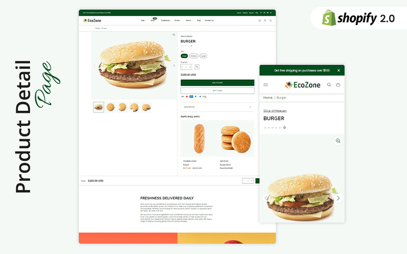 EcoZone - Grocery, Organic Food Store Shopify Theme