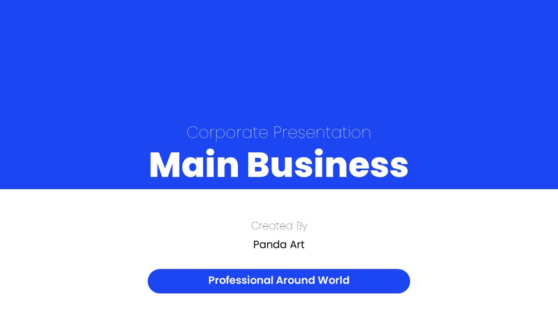 Free Main Example Plan PowerPoint Presentation Template