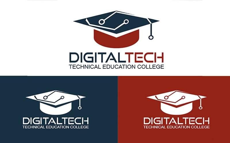 Technical Education College Logo Digitaltech