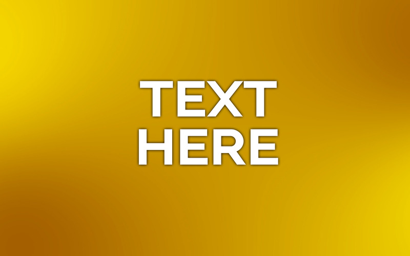 Abstract gold color gradient animation background.