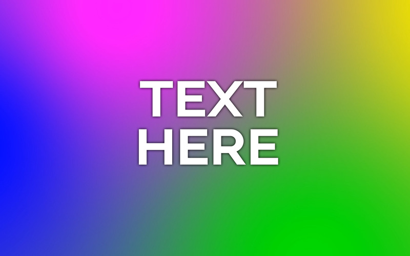 Multi colors gradient animation footage background.