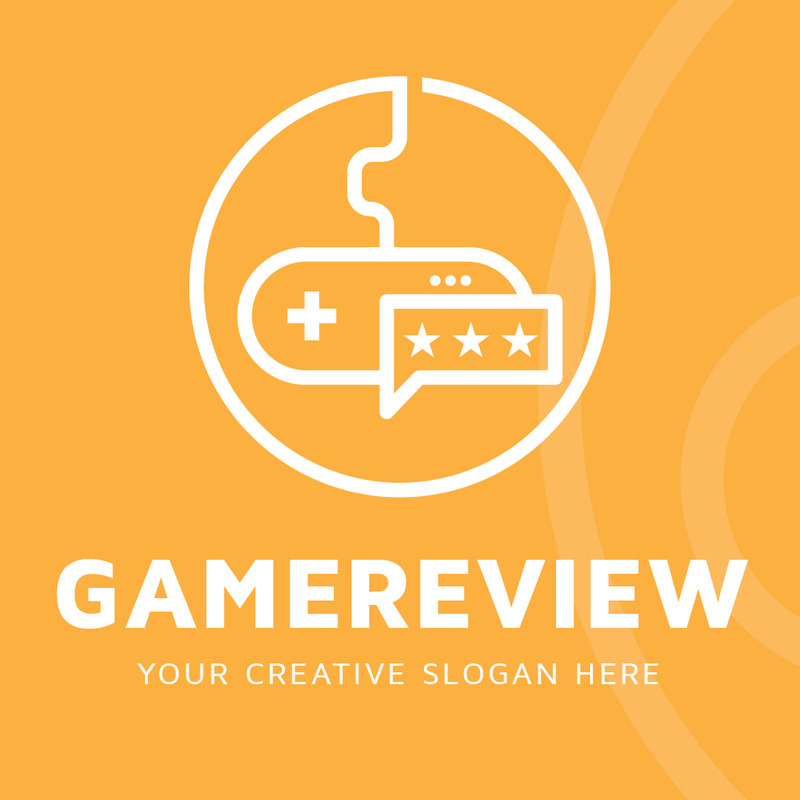 Game review Logo Design Template #442918 - TemplateMonster