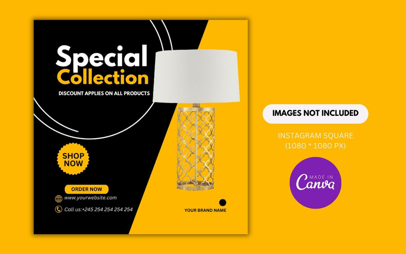 Special Collection Sale Canva Design Template