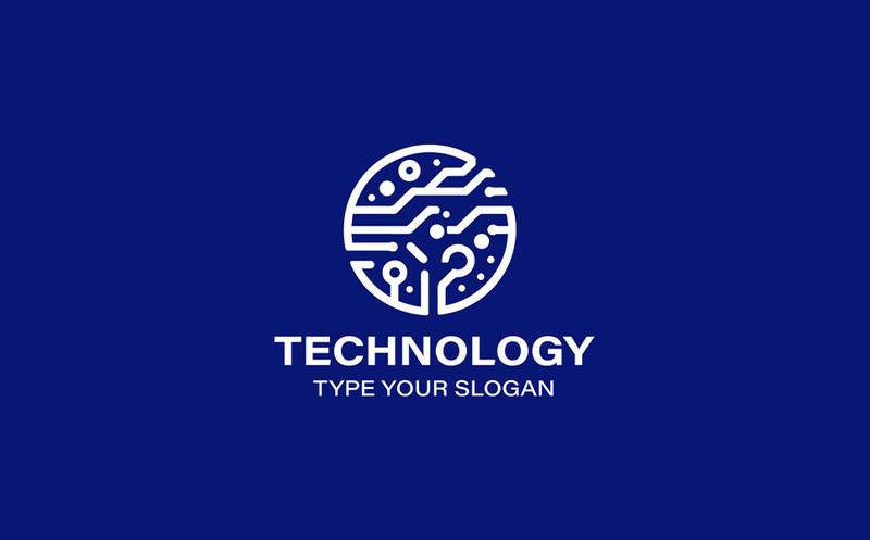 Logo Design | Technology | Software Company - TemplateMonster