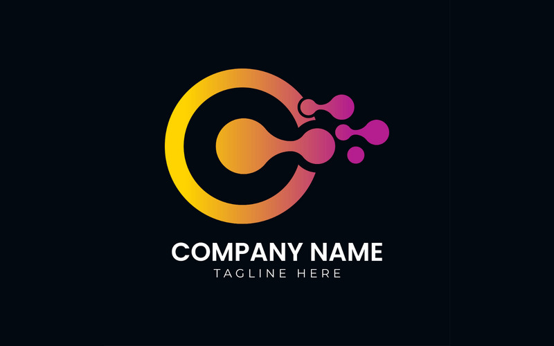 Letter C And Creative Logo Design Template - TemplateMonster