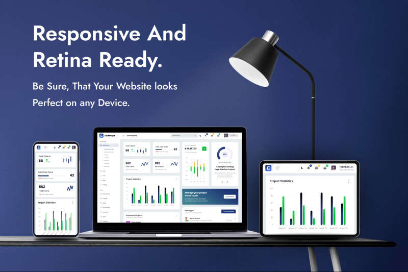 CodeByte – Codeigniter Saas Admin Dashboard Bootstrap Template