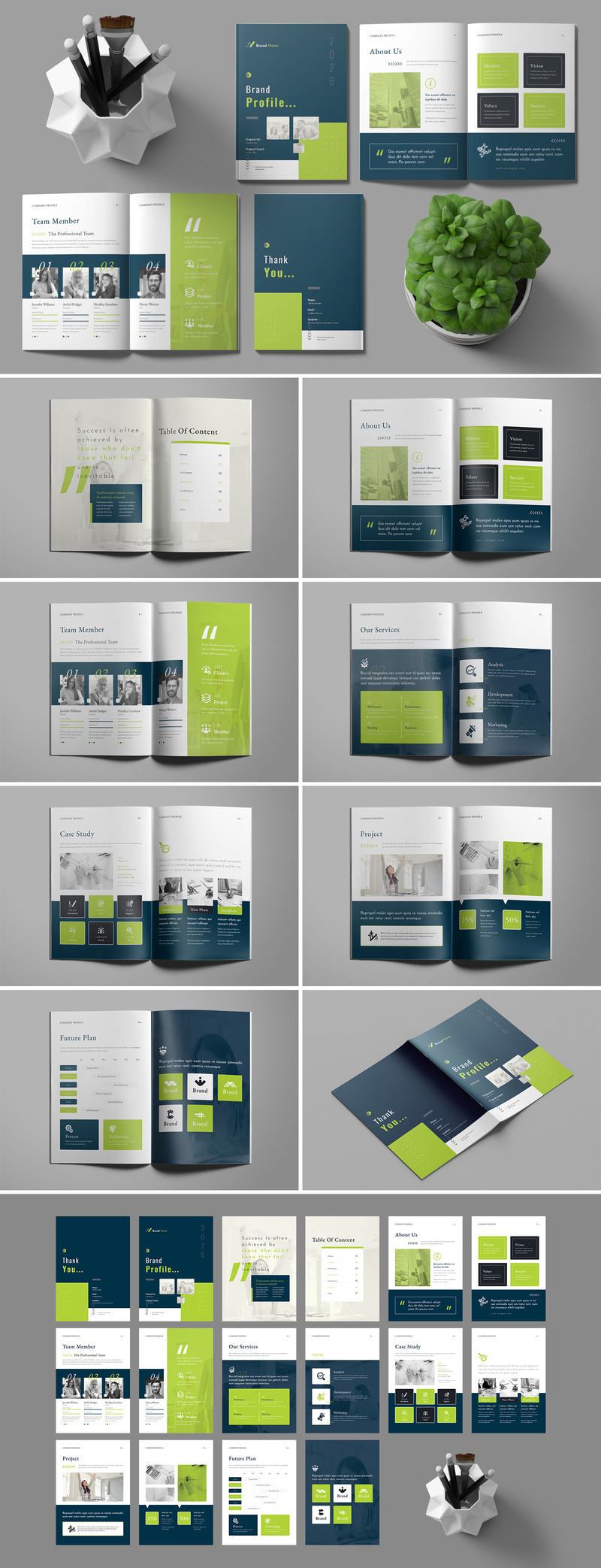 Company Profile Template 2024 #430986 - TemplateMonster