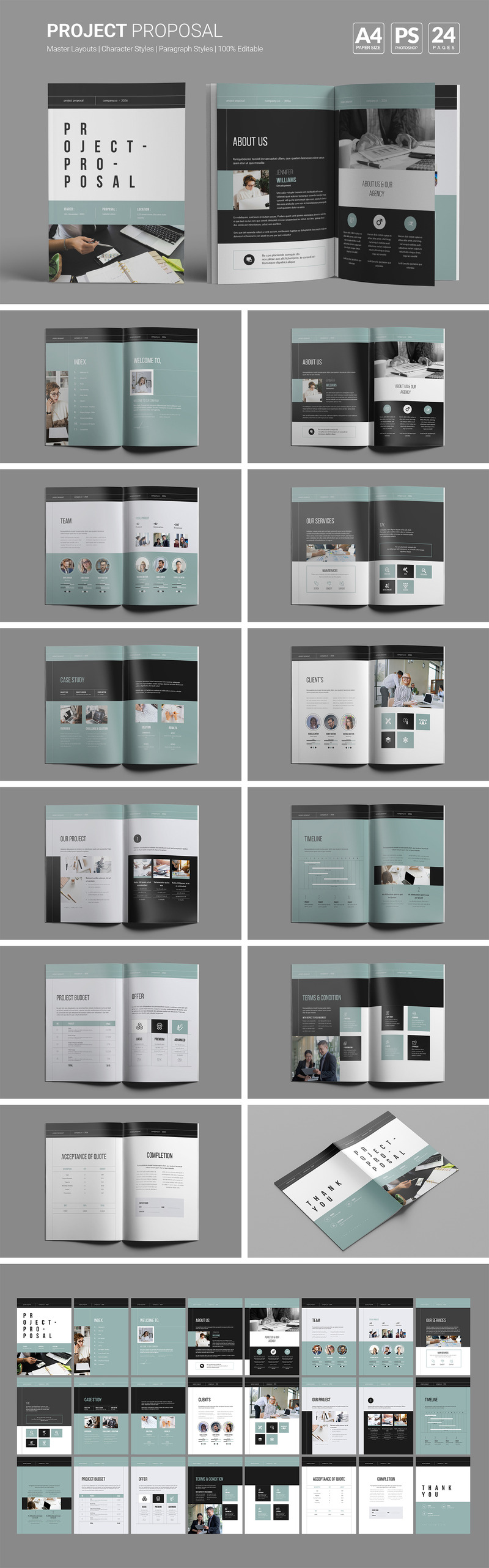 Project Proposal Template_Photoshop (PSD) - TemplateMonster
