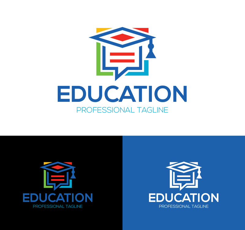 Creative Education Logo Design #464785 - TemplateMonster