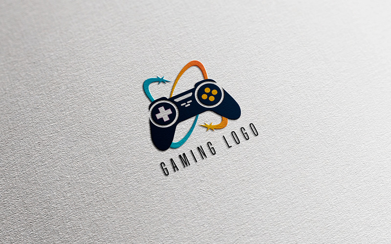 Modern Gaming Controller Logo Design - TemplateMonster