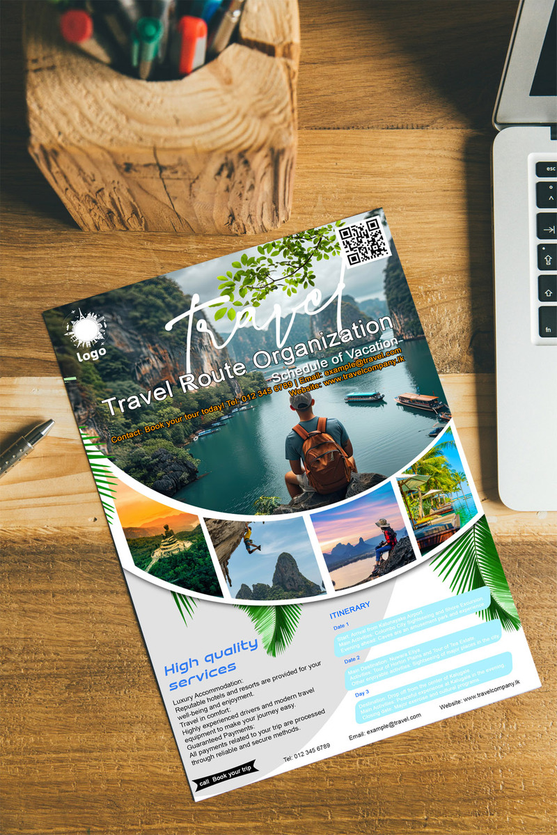 Professional Corporate Identity PSD for Travel Agencies , FREE