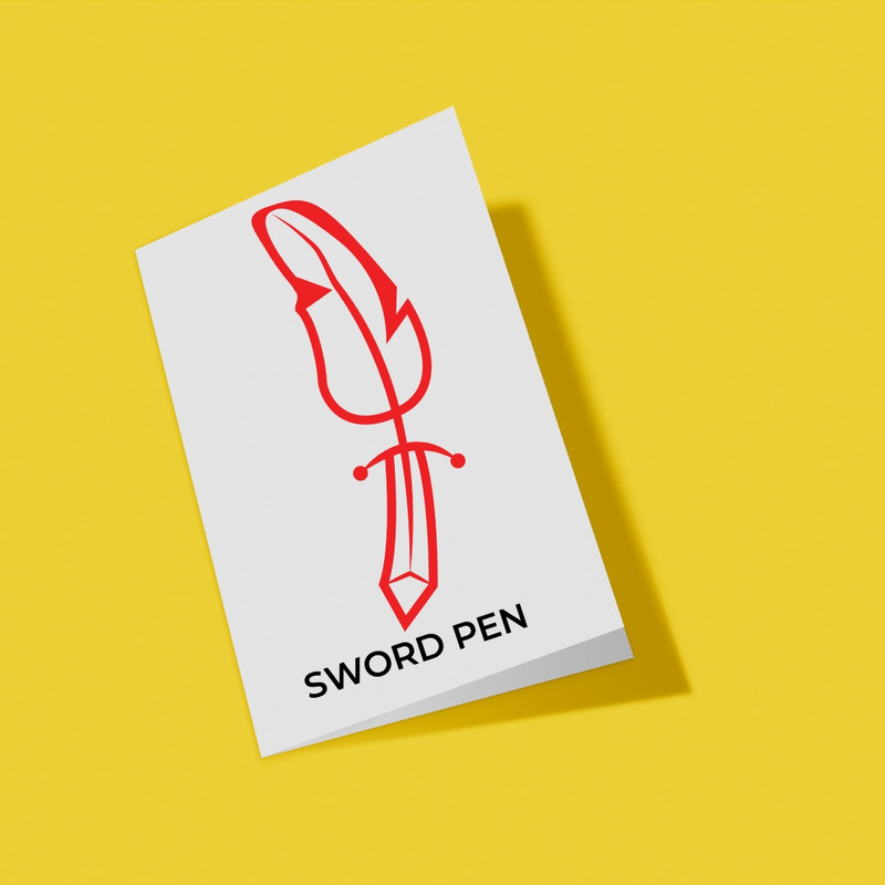 Sword pen Education Template #503426 - TemplateMonster