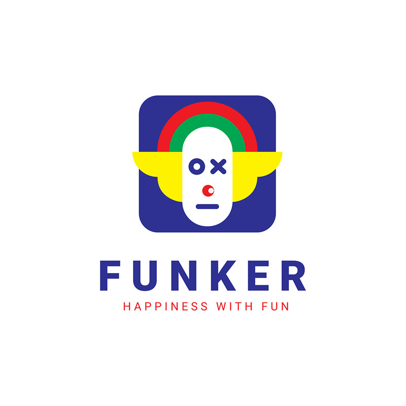 Funker Logo, Jocker Logo Template #500226 - TemplateMonster