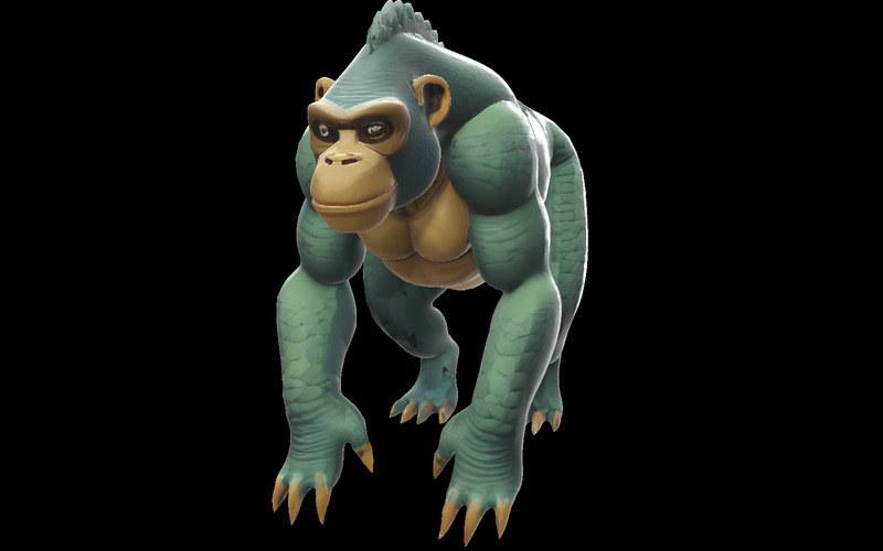 Primal Primates: Evolved Ape Character Collection 3D Model