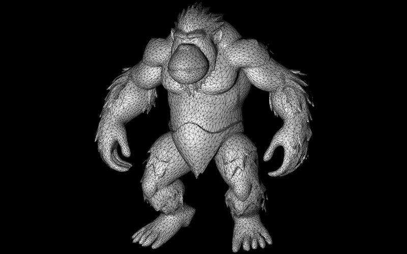 Primal Primates: Evolved Ape Character Collection 3D Model