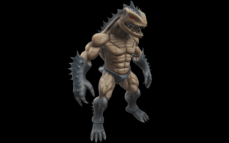 Mythical Creatures Collection: Fantasy Beasts Pack 3D Model