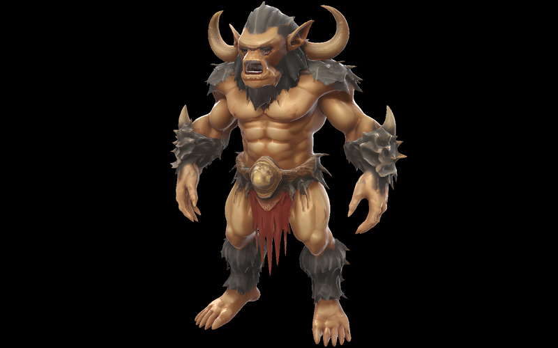 Mythical Creatures Collection: Fantasy Beasts Pack 3D Model