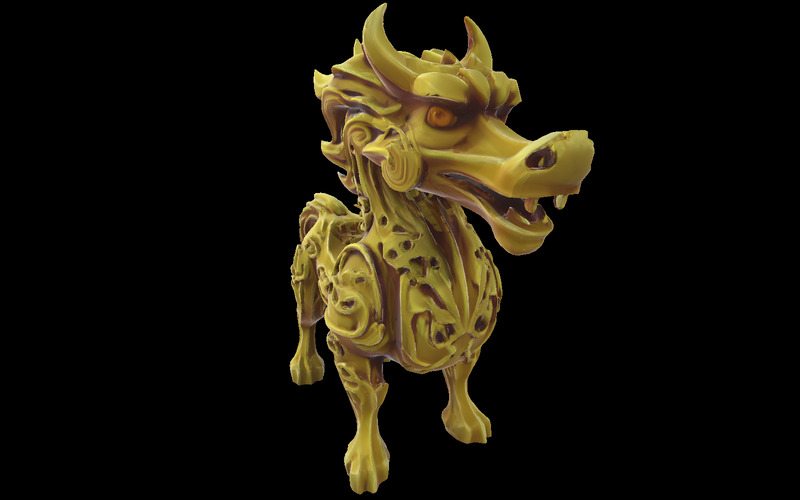 Mythical Creatures Collection: Fantasy Beasts Pack 3D Model