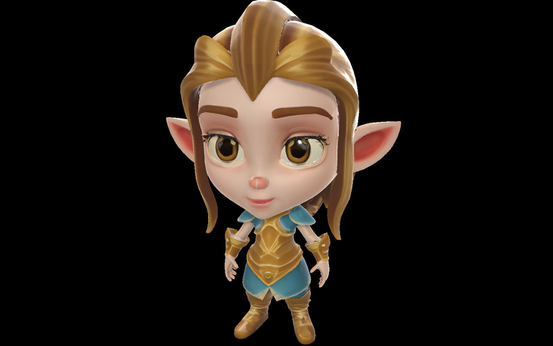 CharacterVerse: Diverse Heroes & Villains Collection 3D Model