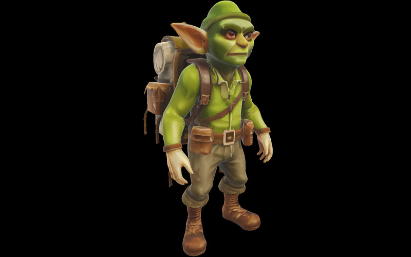 RealmCraft Chronicles: Fantasy Character Collection 3D Model