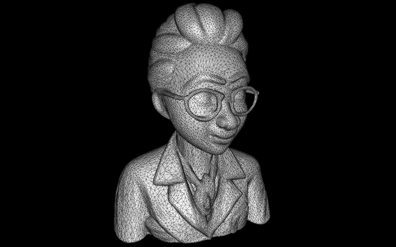 Professional Bust Sculpture 3D Model - TemplateMonster