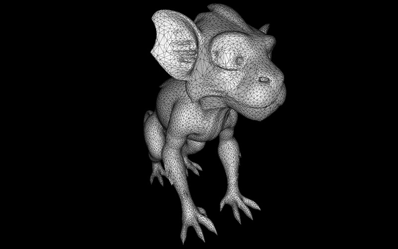 Mythical Creatures Collection: Fantasy Beasts Pack 3D Model