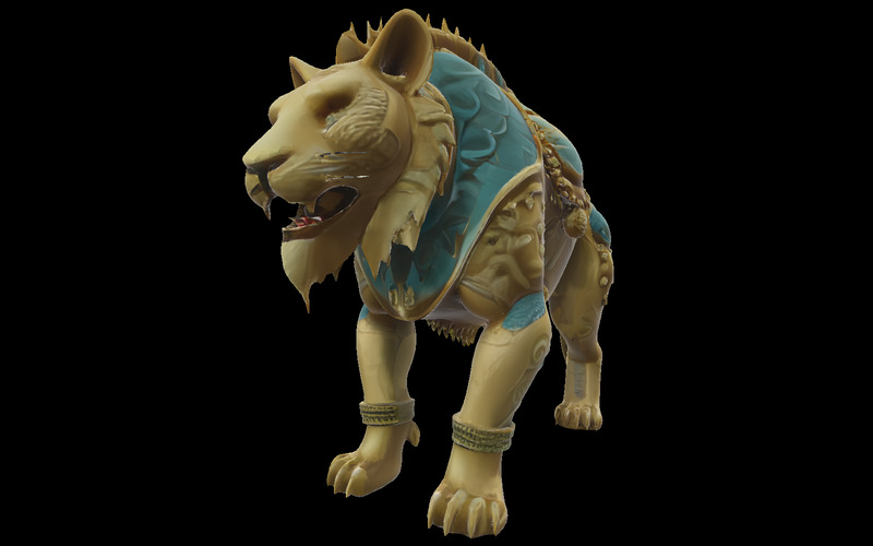 Mythical Creatures Collection: Fantasy Beasts Pack 3D Model