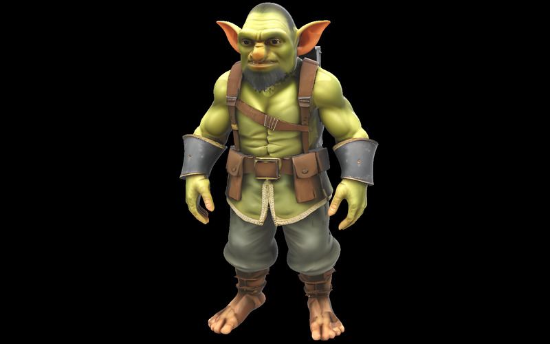 RealmCraft Chronicles: Fantasy Character Collection 3D Model