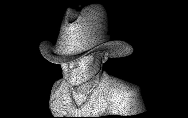 Steampunk Cowboy Bust 3D Model #508635 - TemplateMonster